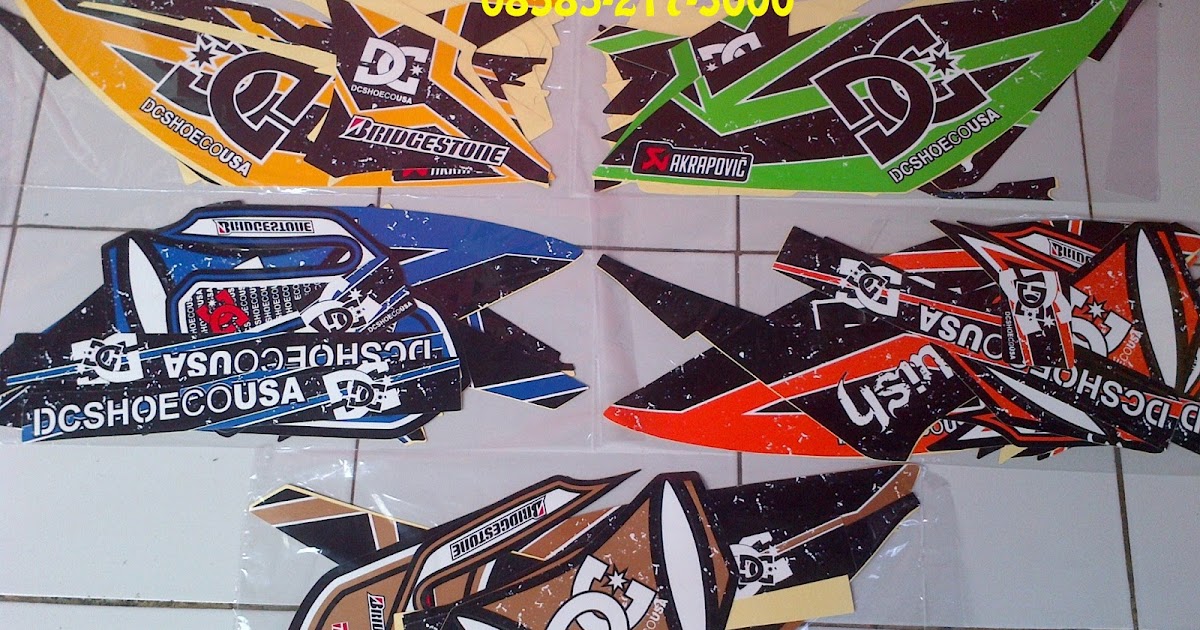 Harga Sticker Motor di Kediri : 08585-217-3000 | Jasa Pasang Sticker ...