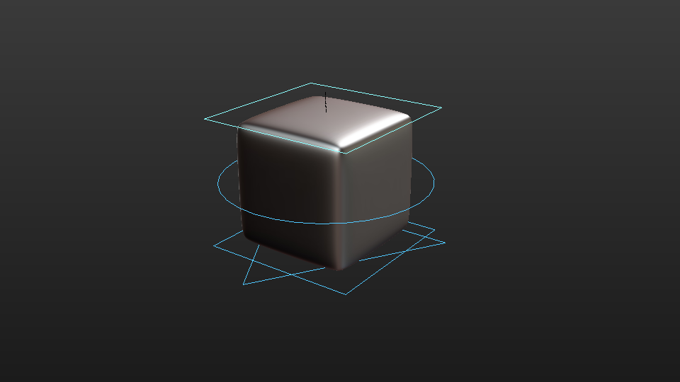 Rigged Cube - Blender Sy