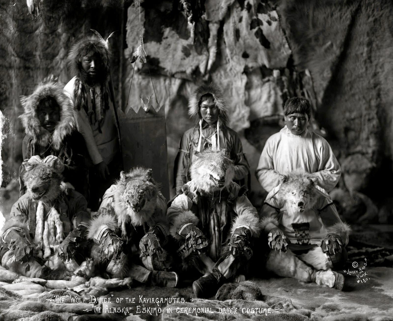 photographed by the lomen bros in alaska, 1902