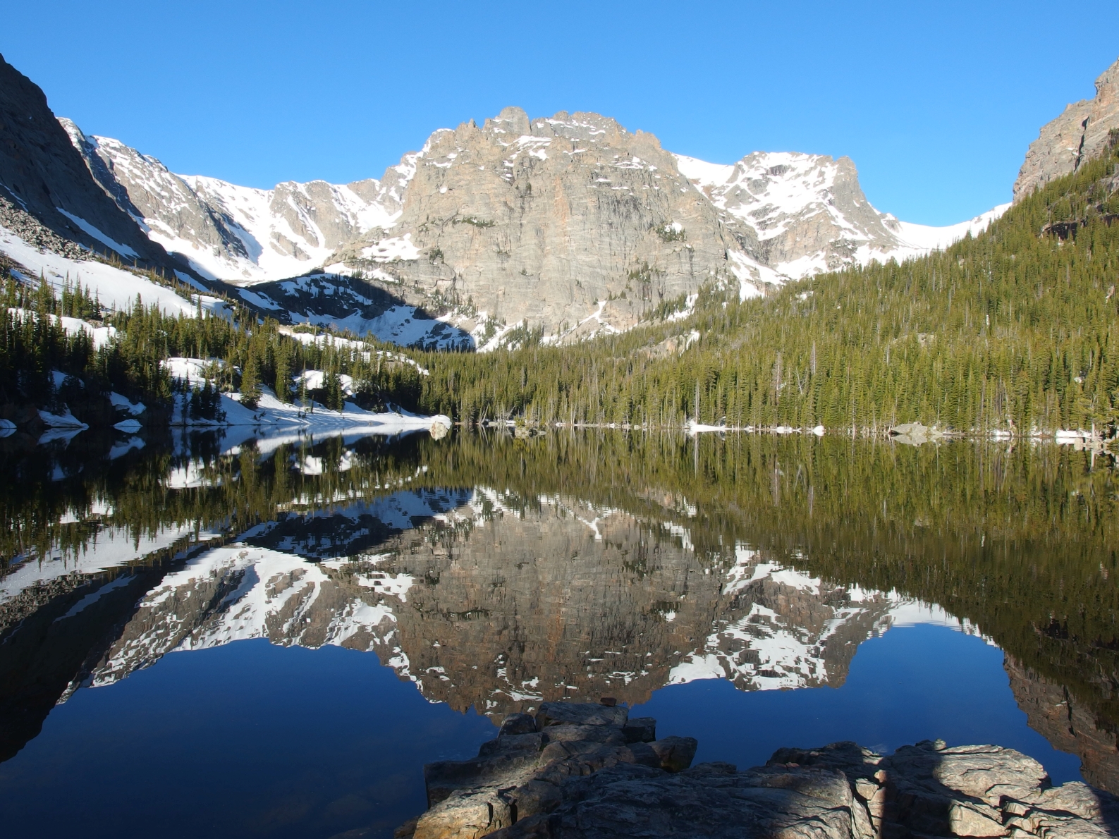 Hiking Rocky Mountain National Park: Powell Peak via Andrews Glacier.