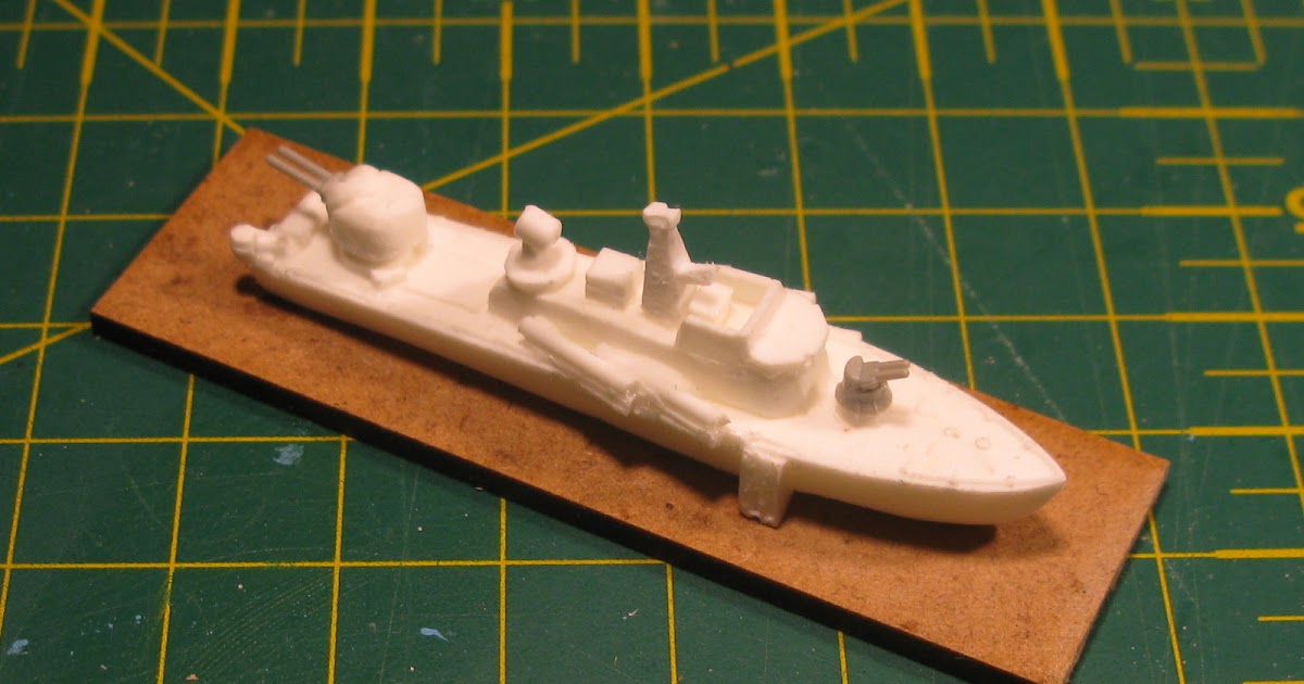 Jim's Wargames Workbench: PT Dockyard Turya FAC(H)
