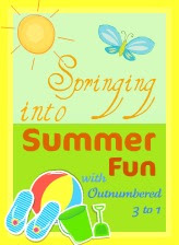 Carson - Dellosa Review - Springing Into Summer Fun - Outnumbered 3 to 1