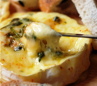 Lemon Drops and Lillies: Baked Camembert in a Box