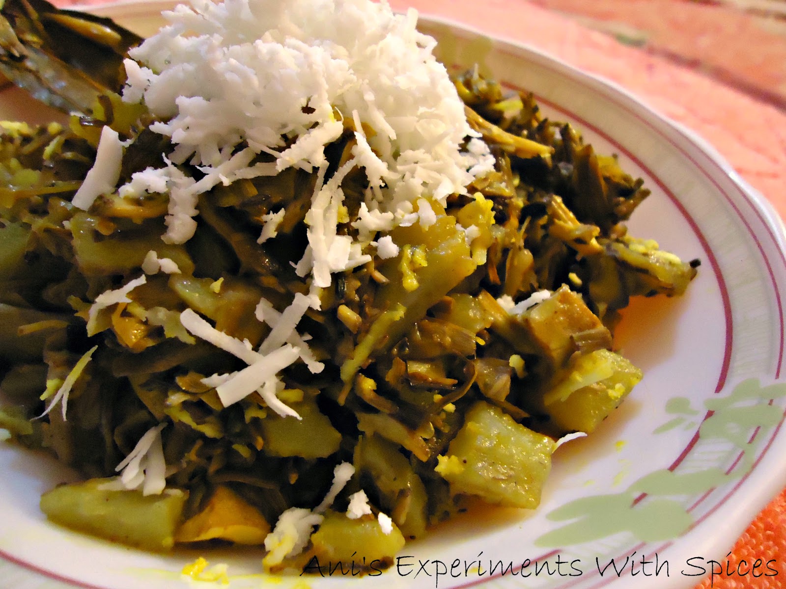 Ani's Experiments With Spices: Mochar Ghonto (A Mixed Veg Dish with ...