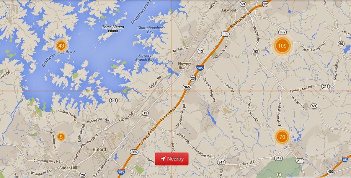 Around Flowery Branch