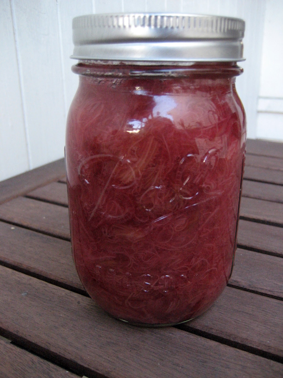 Homemade Trade: Friday Surprise: Unplanned Roasted Rhubarb Jam