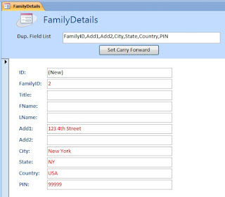 Duplicating fields with Conditional Formatting ~ LEARN MS-ACCESS TIPS AND TRICKS
