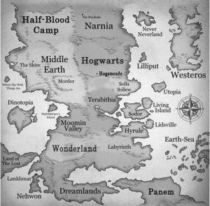 A Day Dreamer's World: Favourite Fictional Worlds