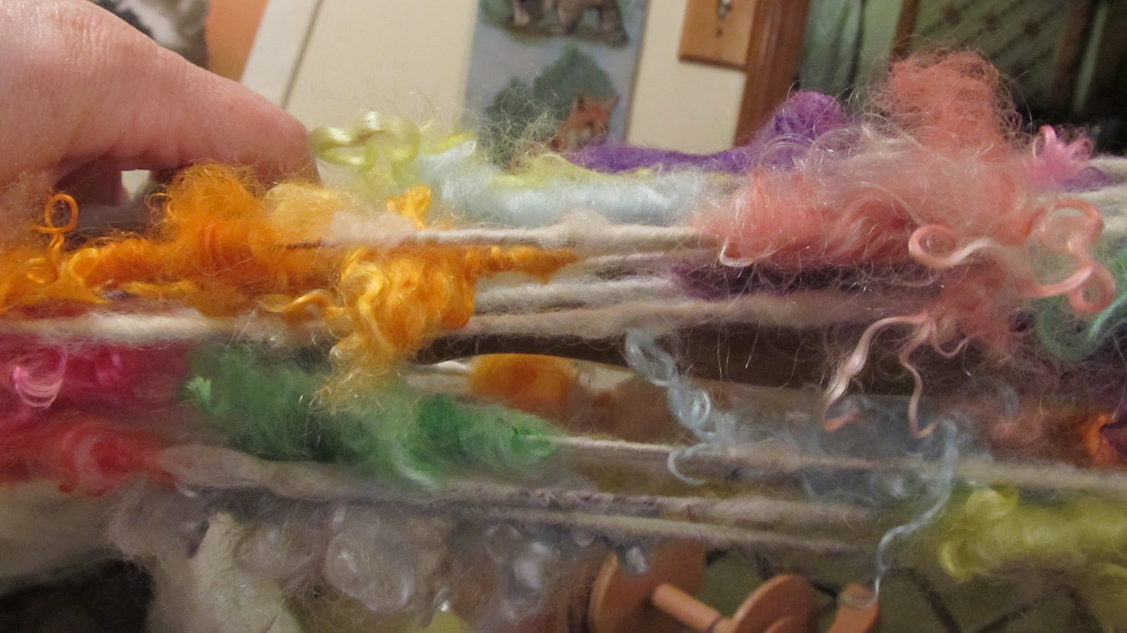Coon Hollow Farm: Spinning Bobble Yarns