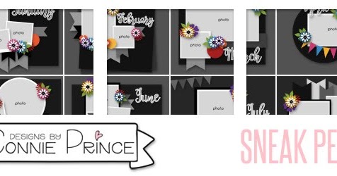 Connie Prince Digital Scrapbooking News: Sneak Peek Sunday, Sales, FREEBIE