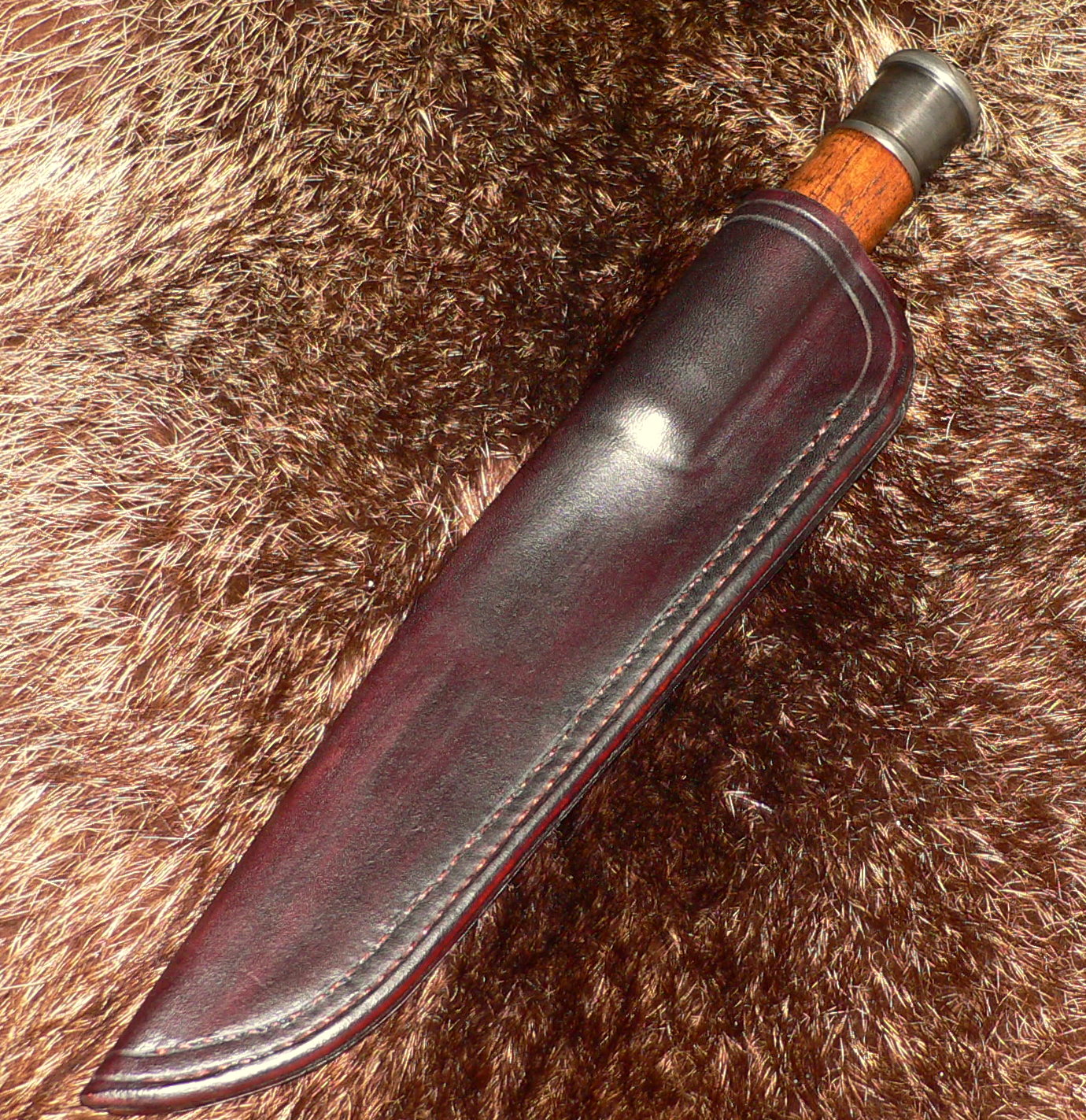 Leather from the Past: Tim Ridge knife & Sheath