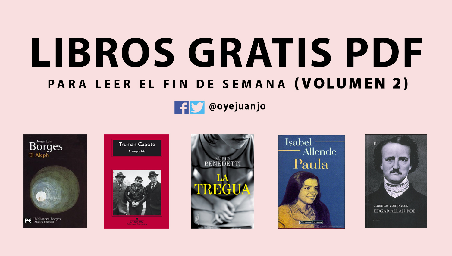 5 libros PDF para el fin de semana (Vol. 2)