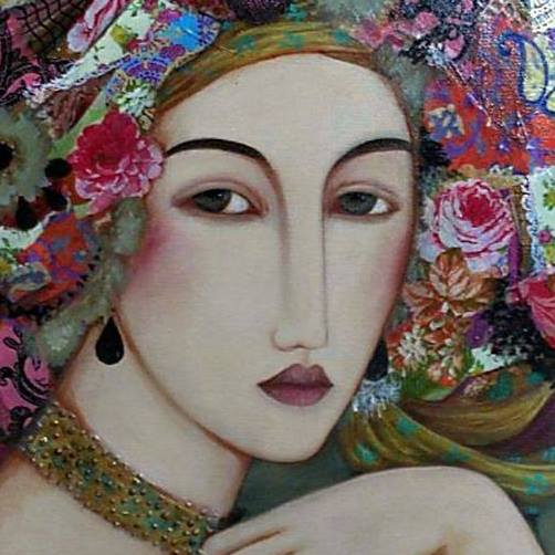 Faiza Maghni, 1964 | Abstract painter | Tutt'Art@ | Pittura * Scultura ...