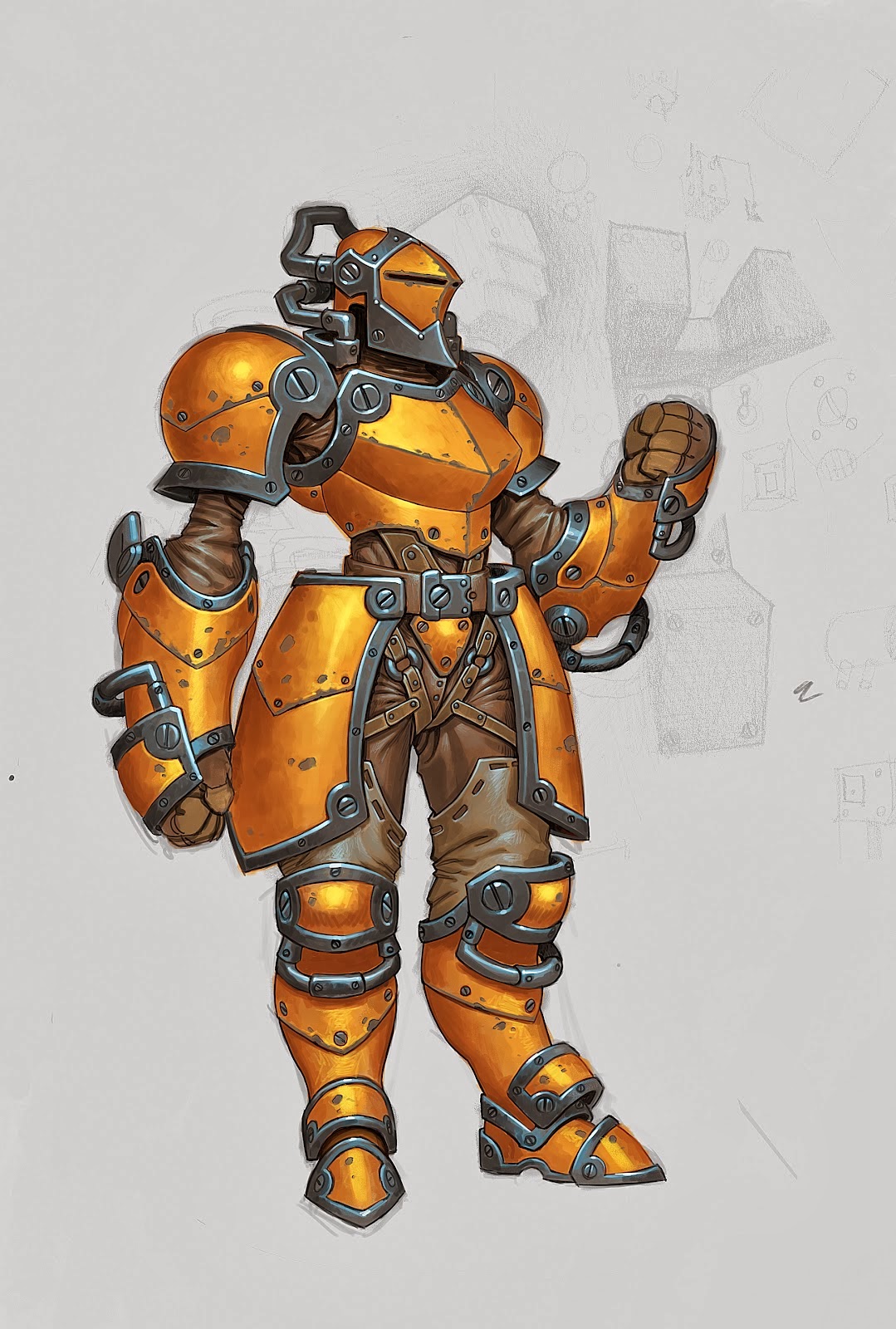 Vault 17: Torchlight 2 Engineer fan art