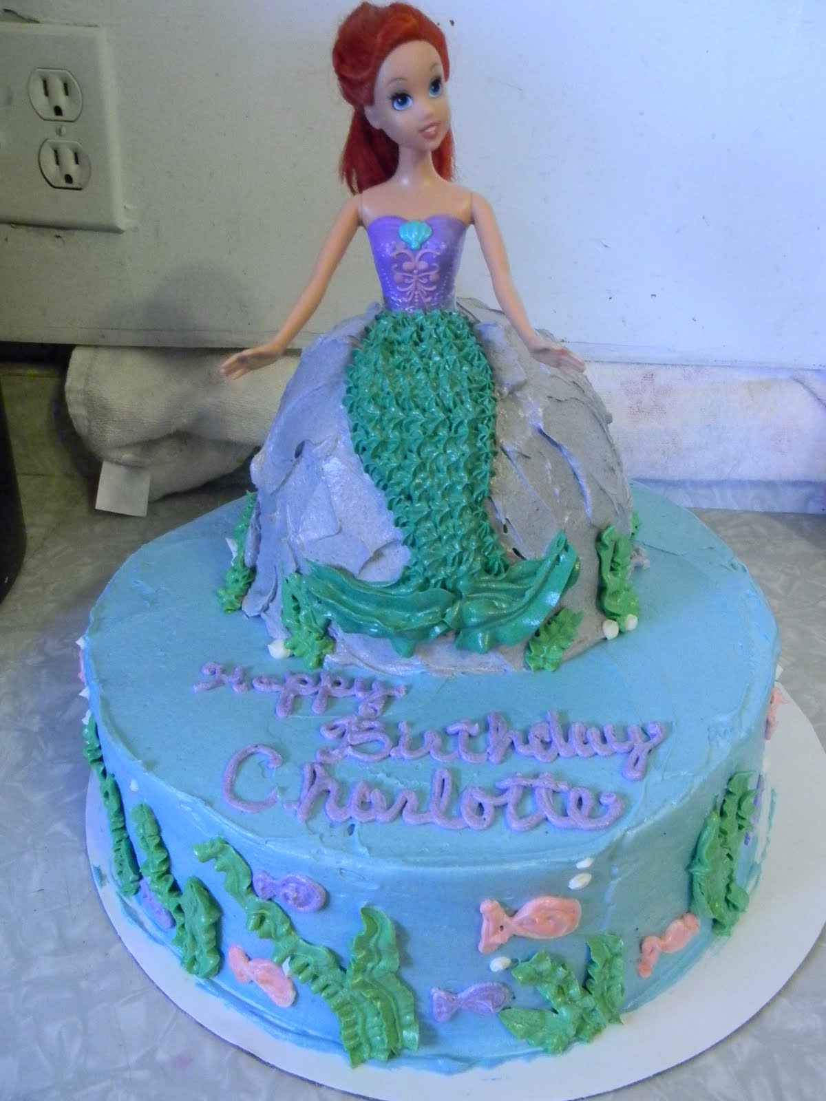 Pastry Mama: Ariel Cake