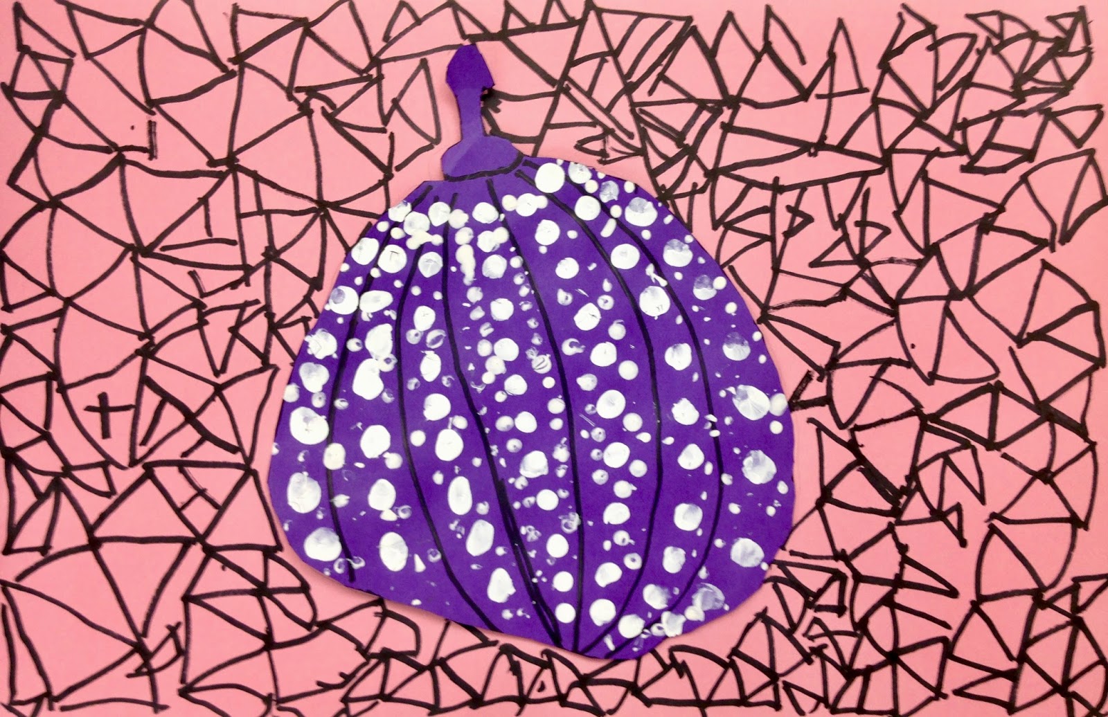 candice ashment art: Get your Yayoi Kusama polka dot Pumpkin