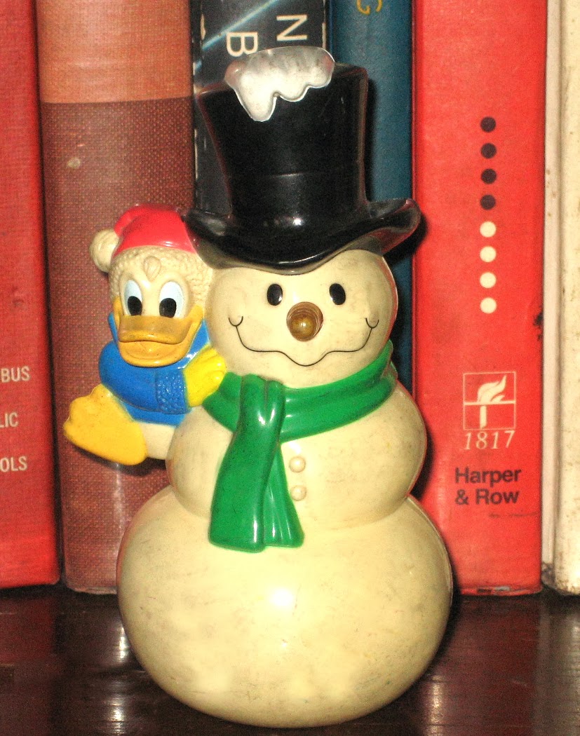 Percy's Fast Food Toy Stories : Donald Duck and Snowman 2002 - McD