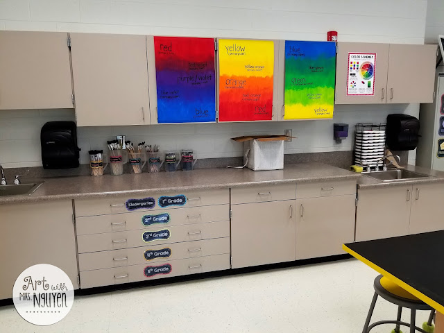 Setting Up My Art Room 2017-2018 | Art with Mrs. Nguyen