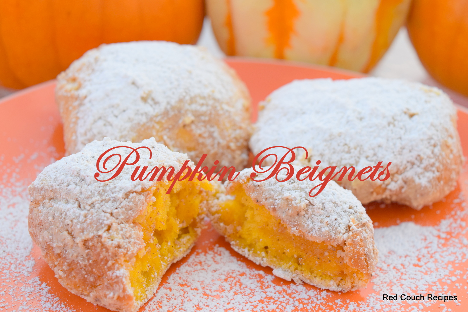 Red Couch Recipes: Pumpkin Beignets