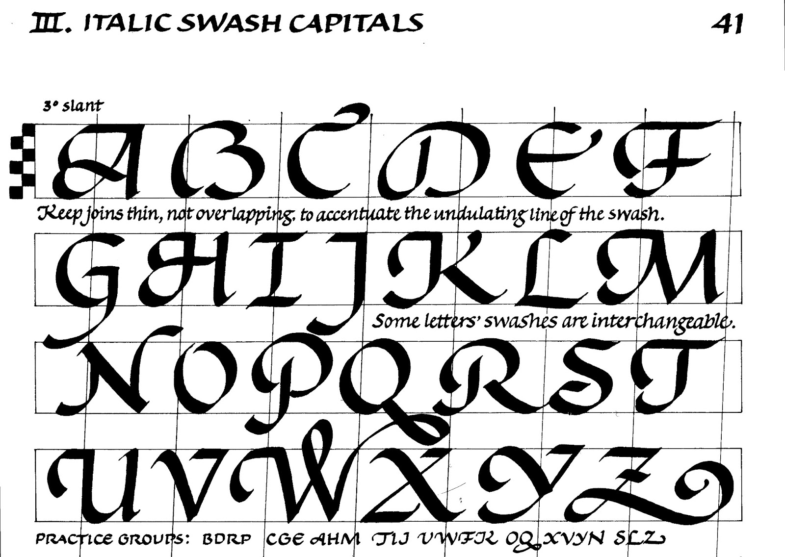 Margaret Shepherd: Calligraphy Blog: 85: Swash capitals
