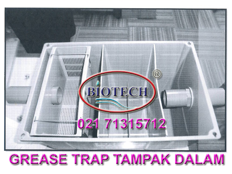 STP BIOTECH: Grease trap / saringan lemak / Penjebak lemak
