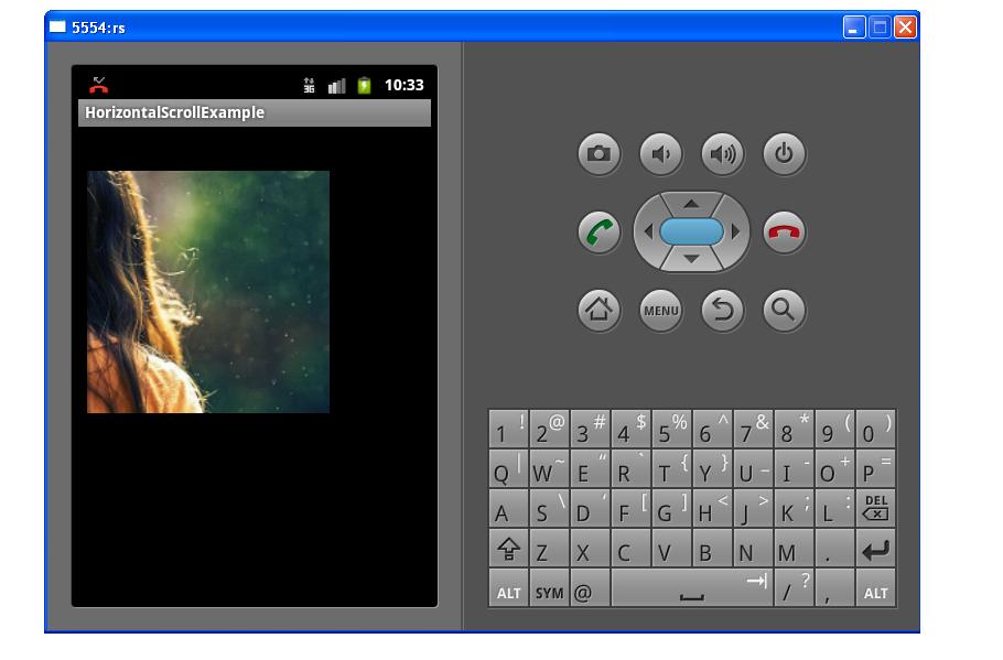 Horizontal Scroll View Example In Android