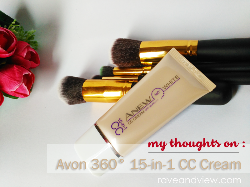 My Thoughts On Avon Anew 15-in-1 CC Cream | Review Rave and View: My ...