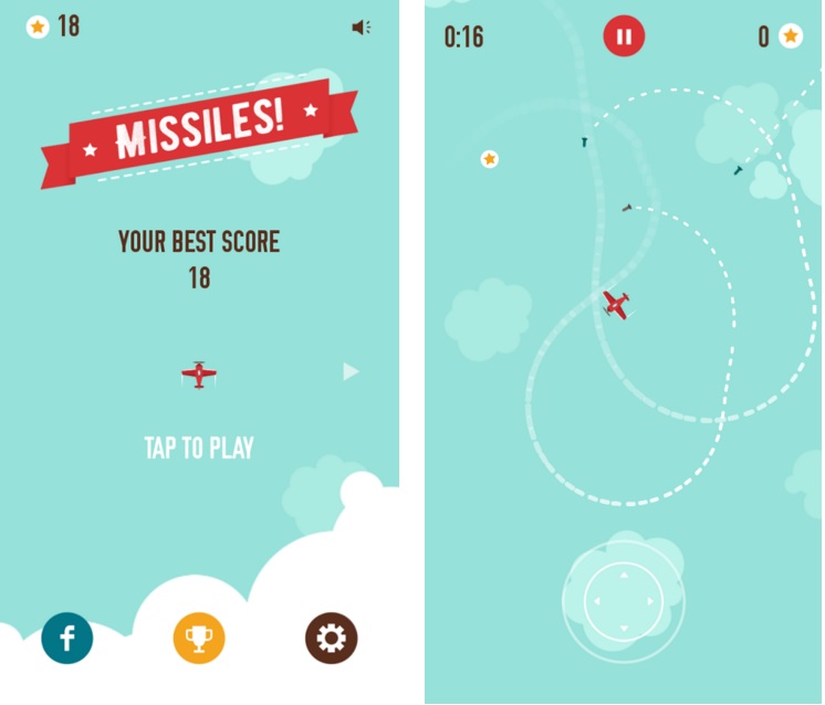 KillerPhones: Missiles - Game for Android