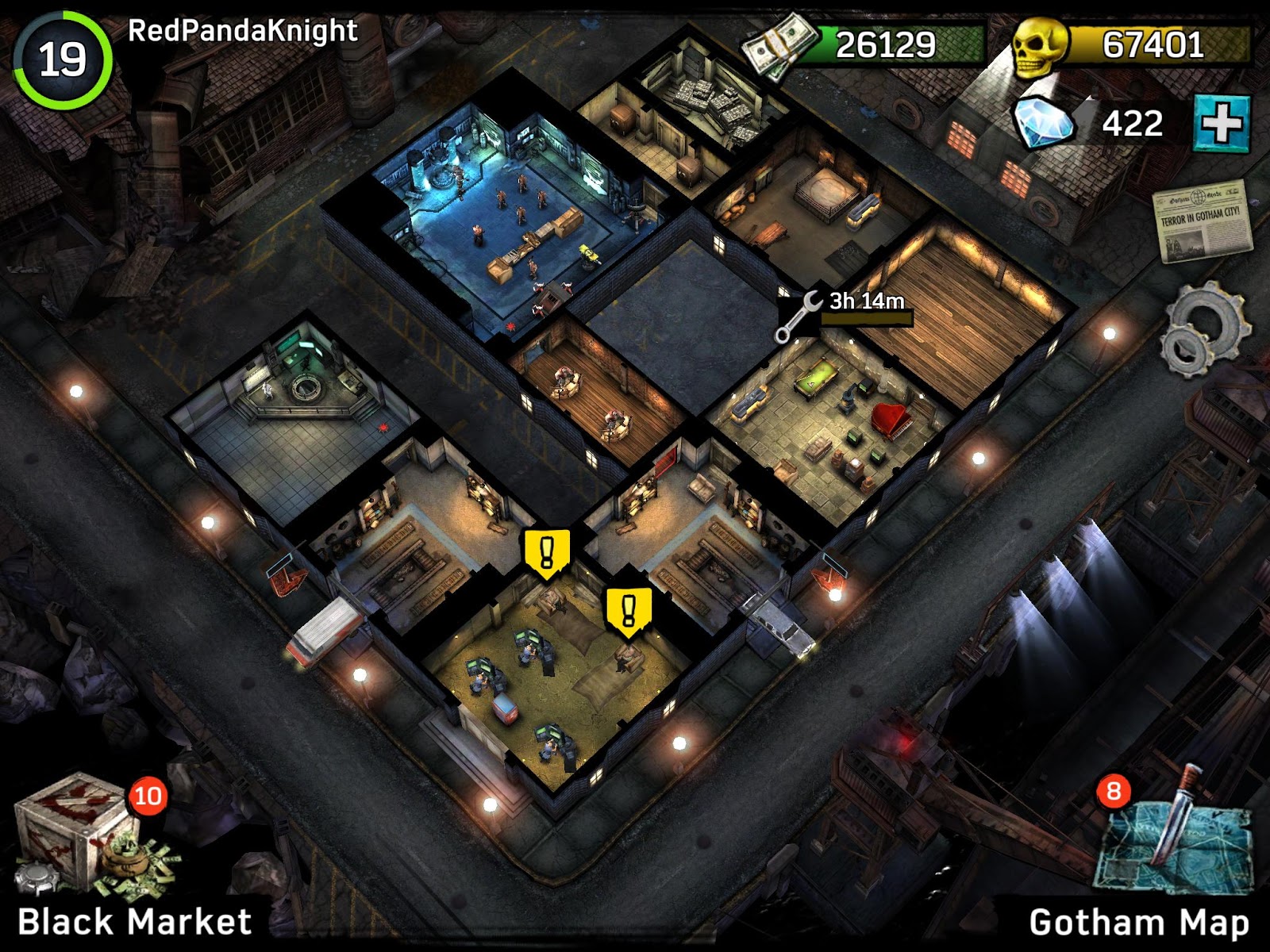 Arcade; Batman: Arkham Underworld ~ Popcornplay