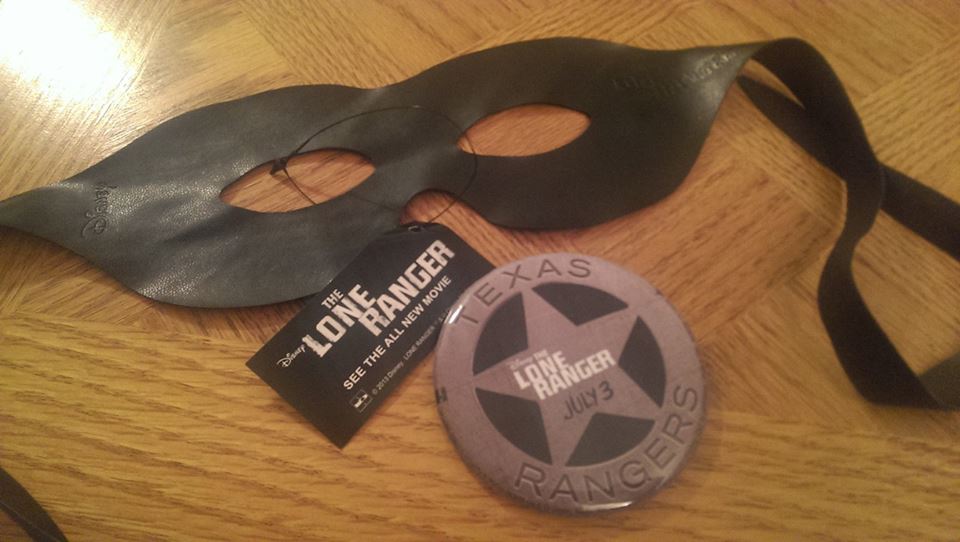 Sasaki Time: Giveaway: The Lone Ranger Mask and Button from the World ...
