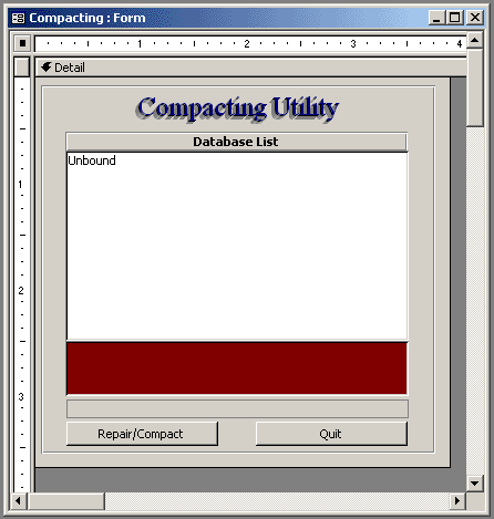 REPAIRING COMPACTING DATABASE WITH VBA ~ LEARN MS-ACCESS TIPS AND TRICKS