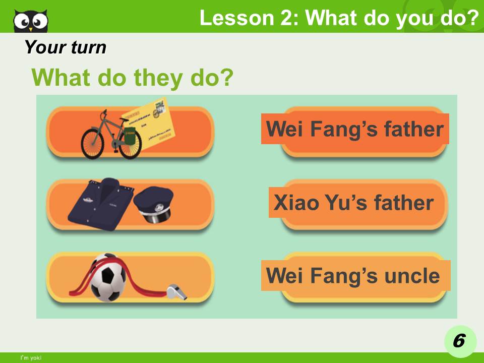 YOKITALK: Unit 5_Lesson 2 My father is a doctor