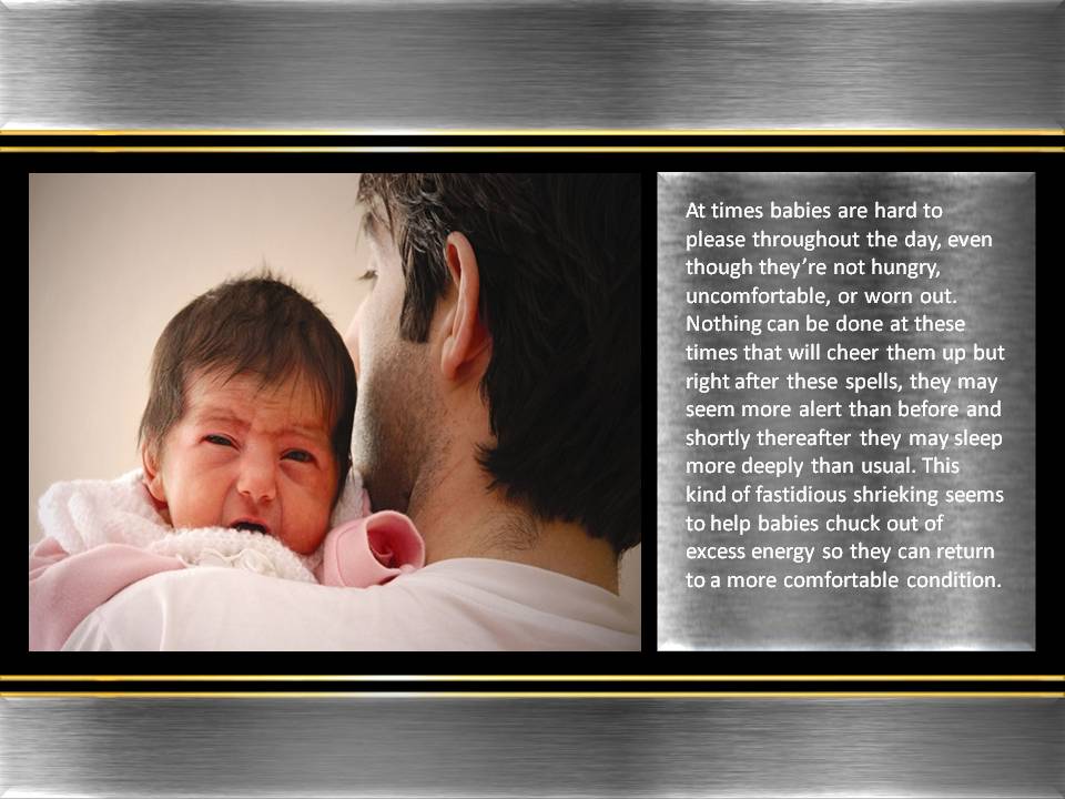 JCM: Tips on Pacifying the Irrepressible Crying Baby