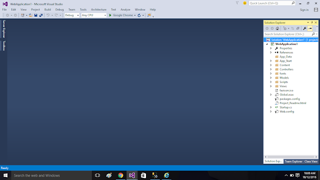 Create First Mvc Application ~ Dotnet Solution