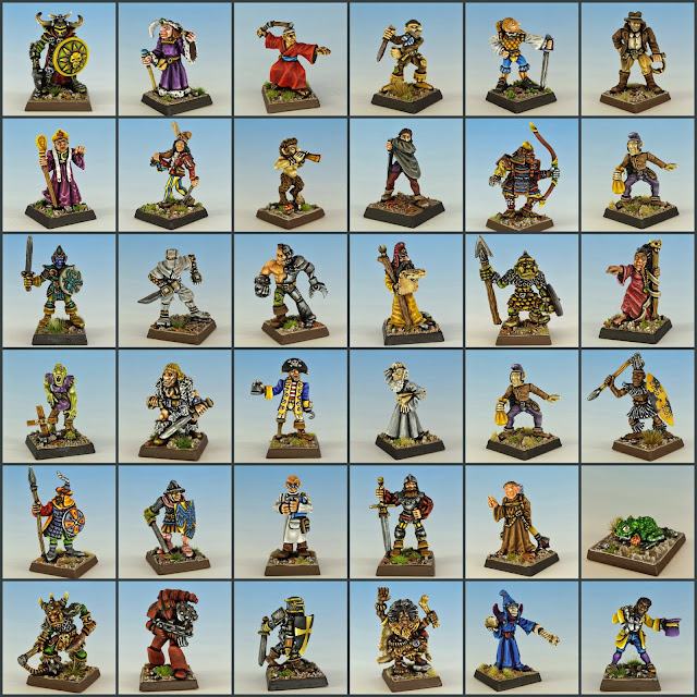 Oldenhammer in Toronto: Citadel's Talisman Miniatures