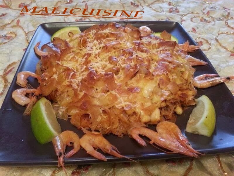 Ma cuisine revisitée: Pastilla aux Fruits de Mer Revisitée