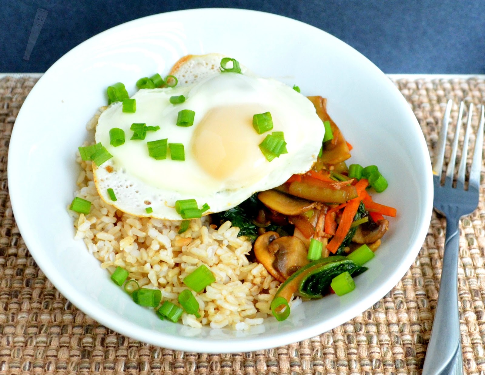 Meatless Monday! Vegetable Bibimbap | Searching for Dessert