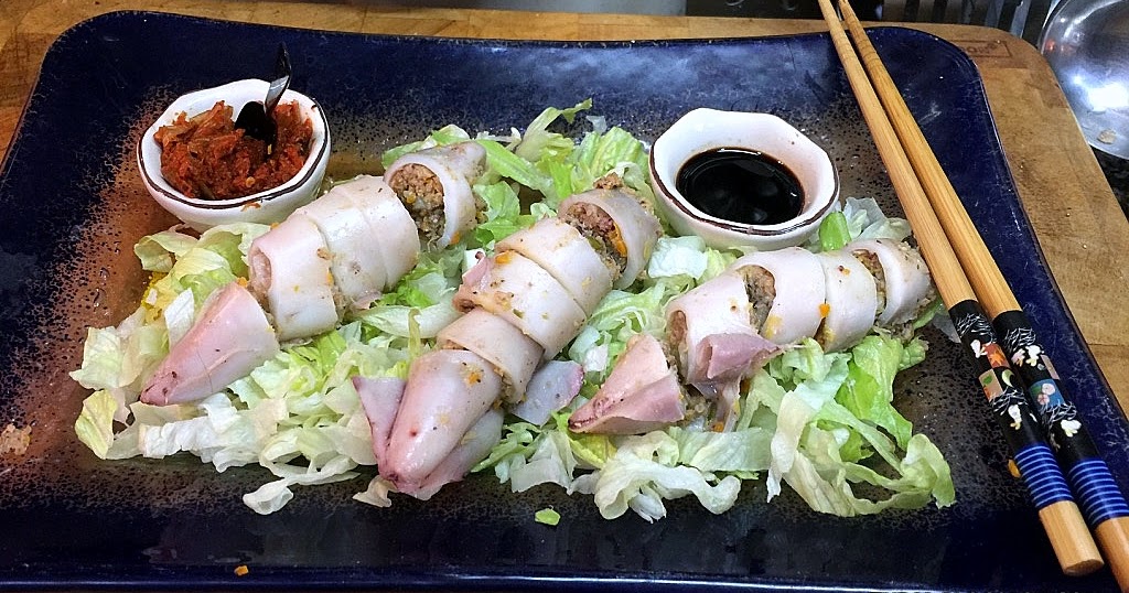 TUBAL: OJINGEO SUNDAE, CALAMAR RELLENO COREANO