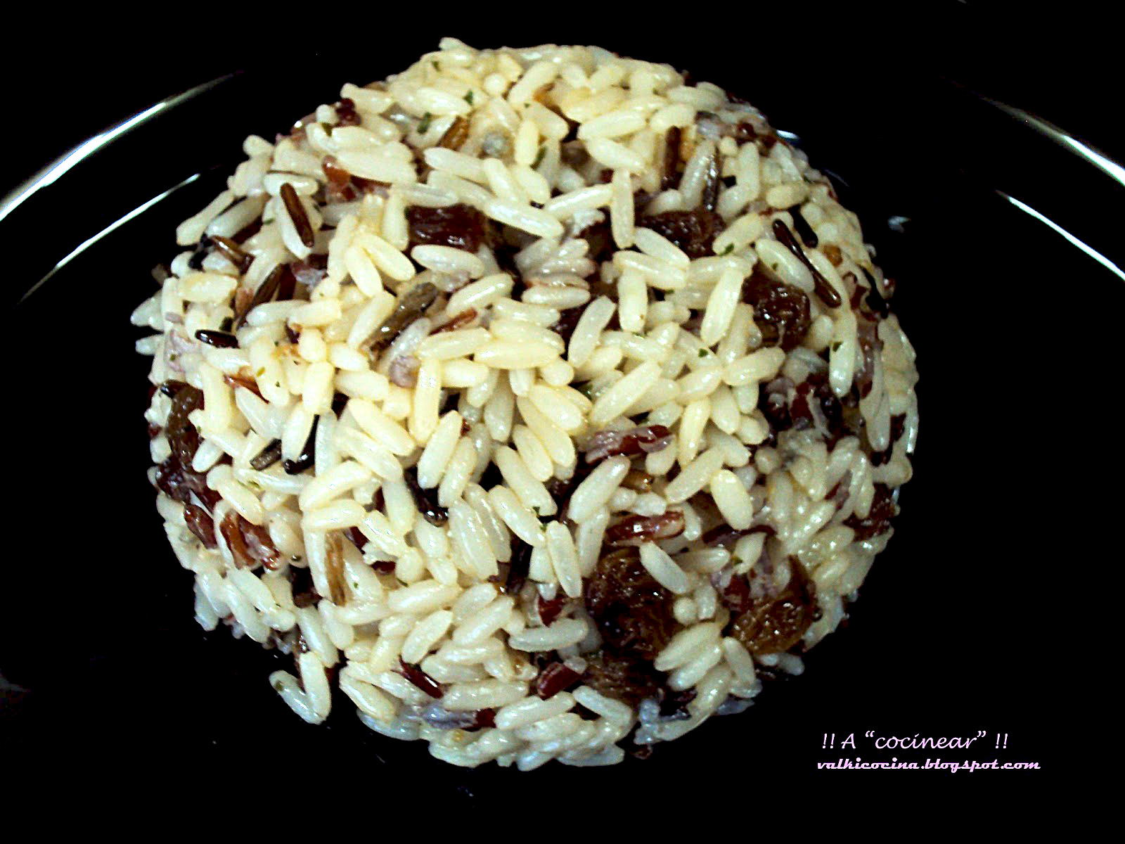 ARROZ " TRES COLORES" CON PASAS | ¡¡A COCINEAR!! Recetas valkicocina.com