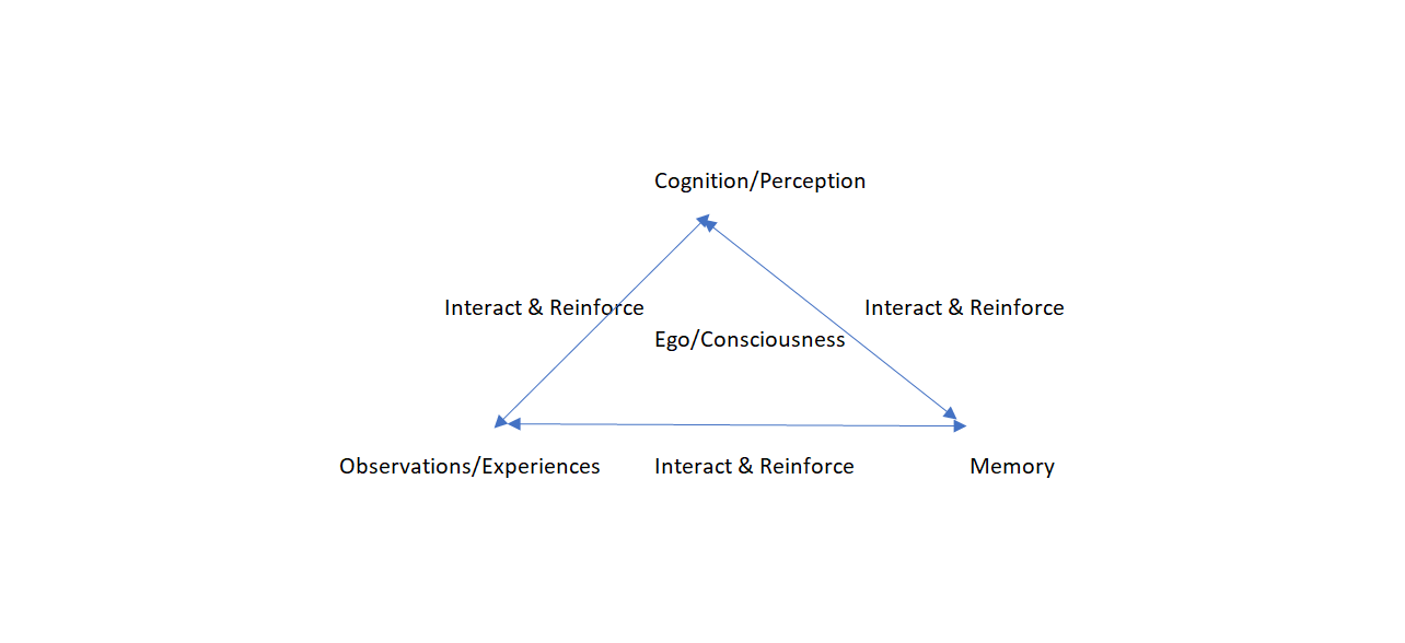 The Interactive Triangle -how do we lead a life!