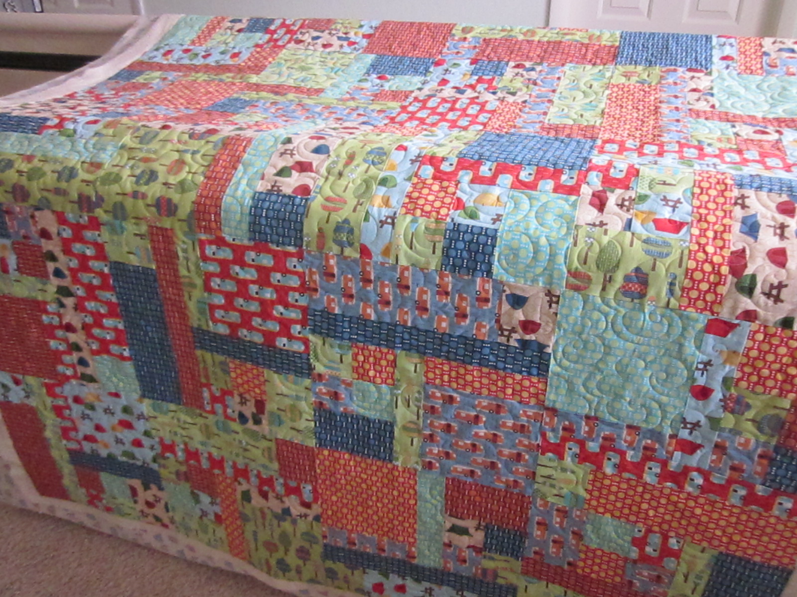 ~ Zany Quilter ~: Denise's Camping Quilt!