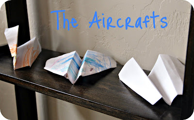 Blue Skies Ahead: Flight School...with paper airplanes and hula hoops :)