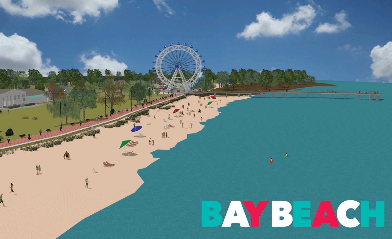 NewsPlusNotes: Bay Beach Amusement Park Building 100 Foot Tall Ferris ...