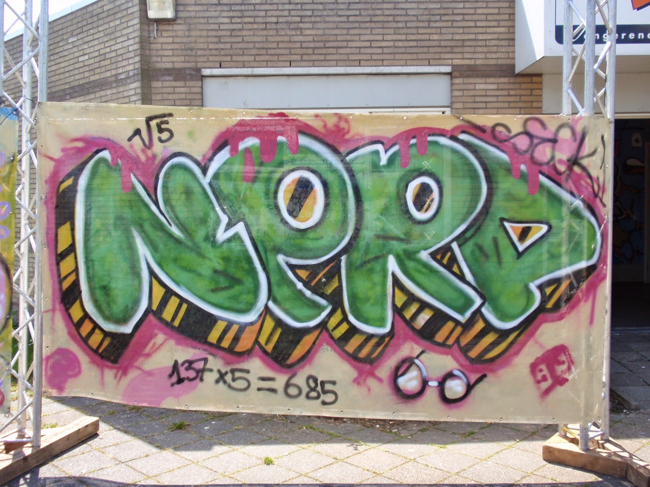 GRAFFITI STAGE & WORKSHOP - 'STICHTING PUSH' BRIELLE!