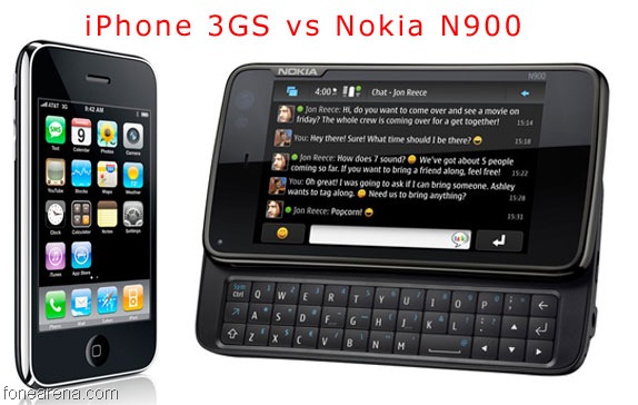 Nokia N900 Vs Iphone : Smartphone Comparing