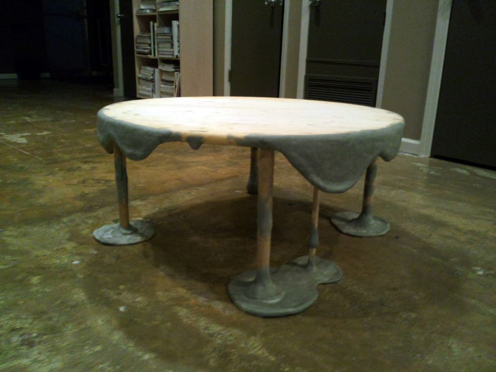 Ryan Bradburn - Design and Creation: Melting Coffee Table for Shaw Carpets