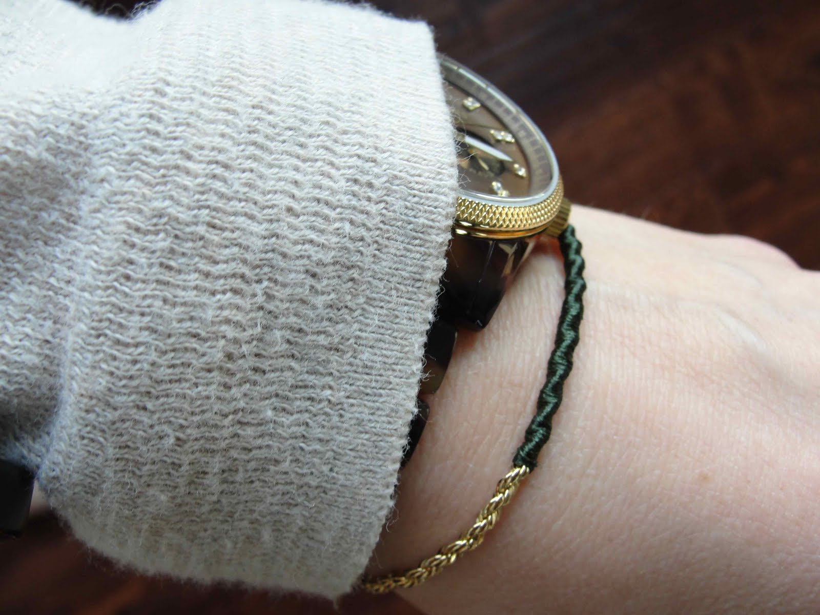 one half world: DIY thread-wrapped jewelry