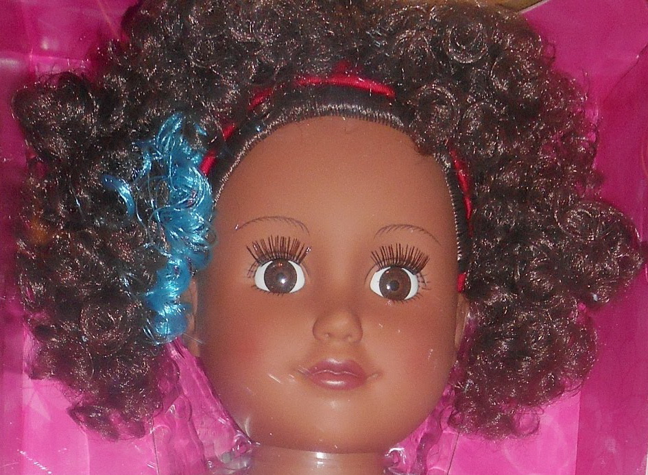 A Focus on the Cute: How to Restyle Curly/Kinky Doll Hair