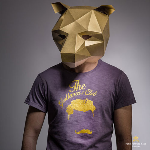 My Owl Barn: Geometric Paper Masks That You Can Make At Home