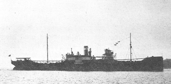 SS Catahoula sunk April 4 1942 by U-154 under Walther Kolle near the ...